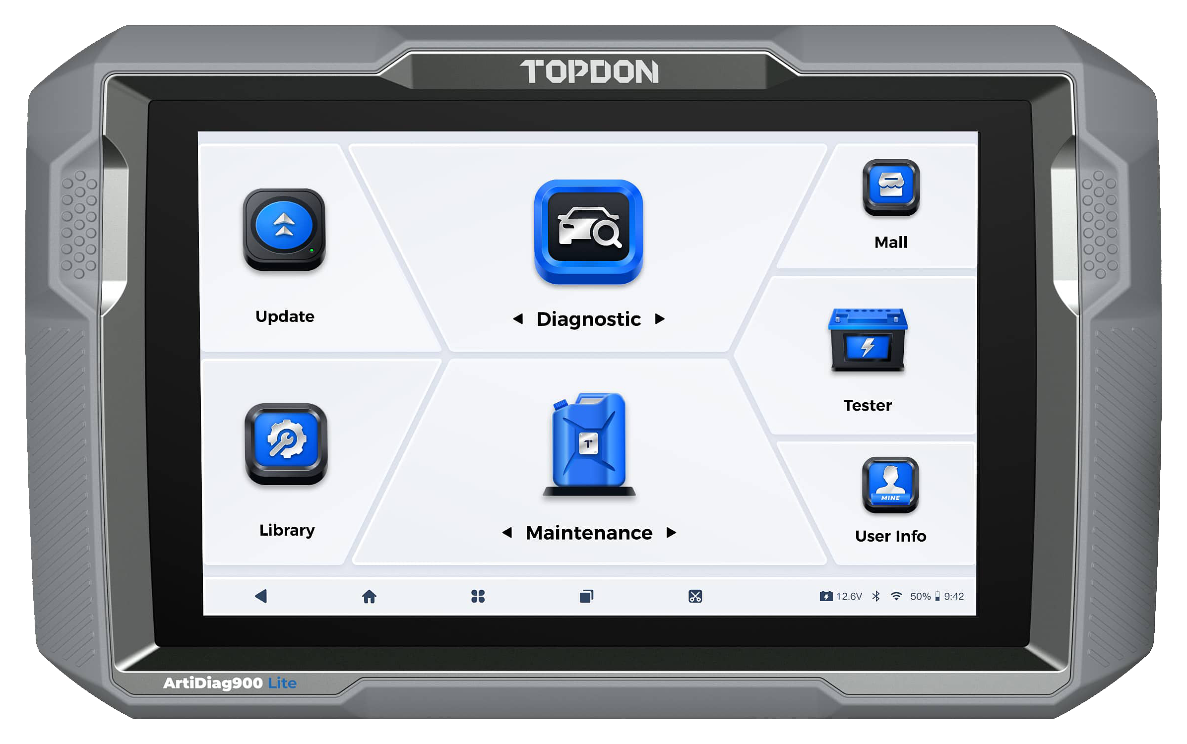 Topdon ArtiDiag900 Lite 8" Full-System Diagnostic Scan Tool | Mack's ...